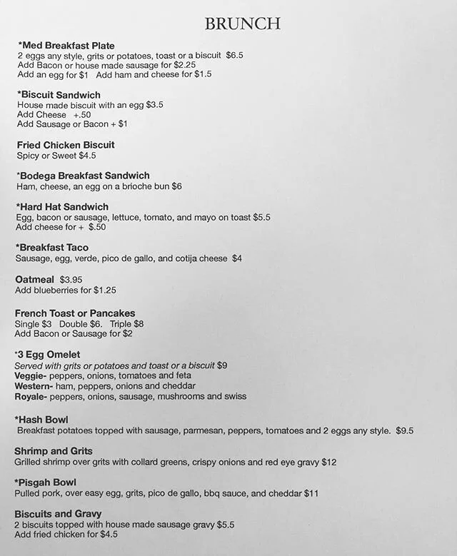 The Med - Breakfast & Lunch In Downtown Asheville Since 1969