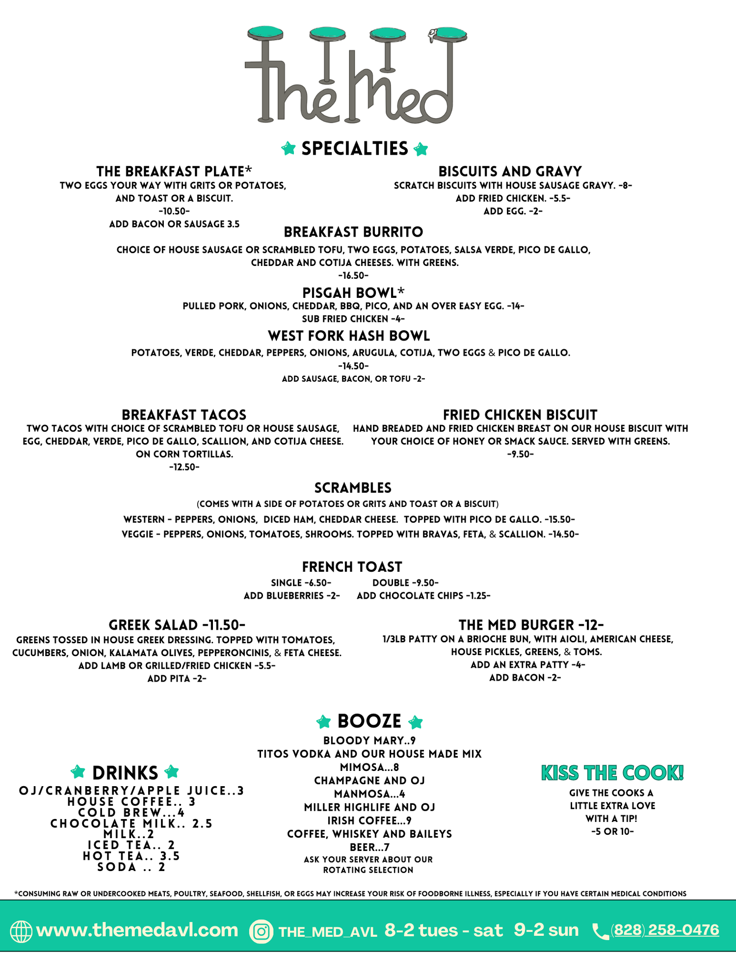 The Med - Breakfast & Lunch In Downtown Asheville Since 1969