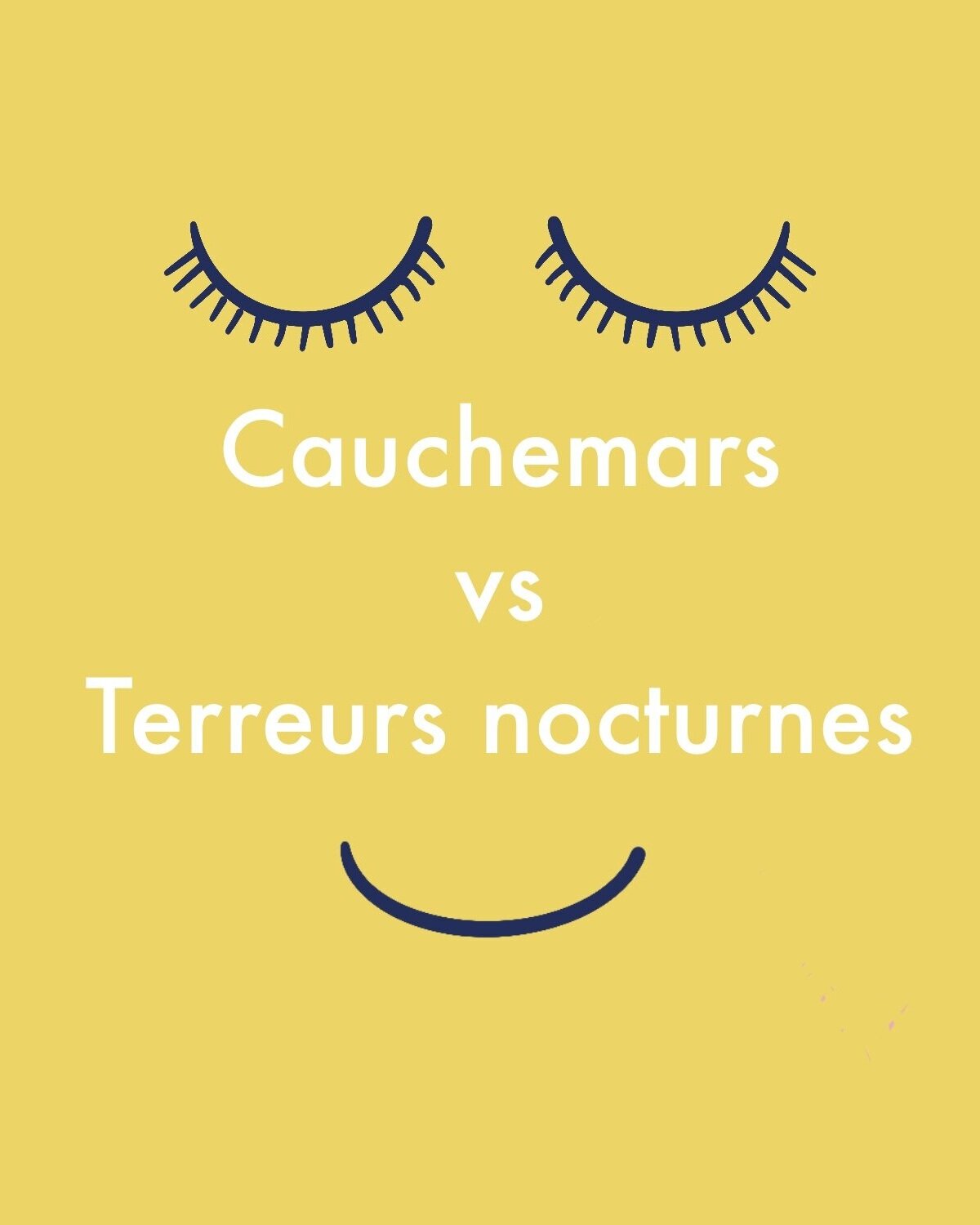 Cauchemars et réveils nocturnes — Objectif Dodo - Spécialiste sommeil ...