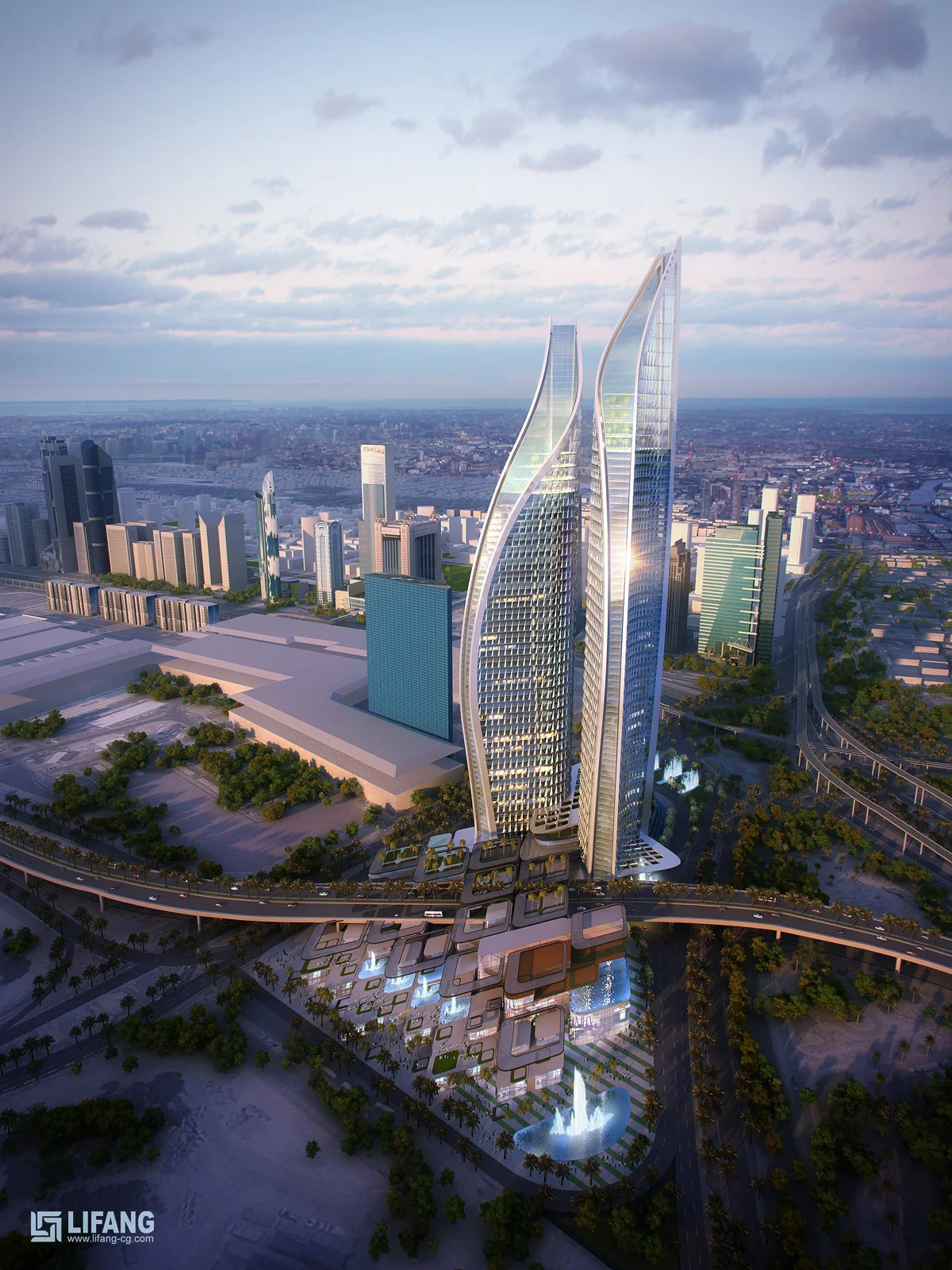 Aerial Renderings — Architectural Rendering, Animation, Walkthrough ...