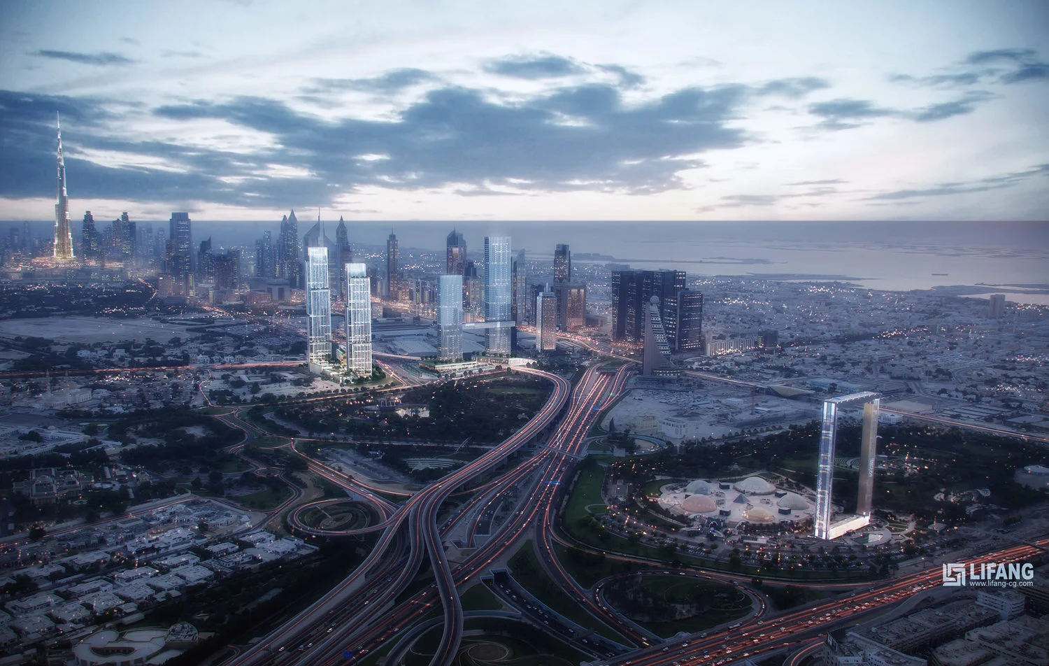 Vida Za’abeel By Emaar, Dubai (UAE) — Architectural Rendering, Animation, Walkthrough Service ...
