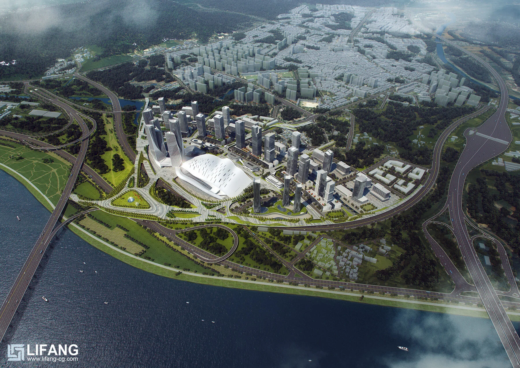 Commercial Site Plan — Architectural Rendering, Animation, Walkthrough ...