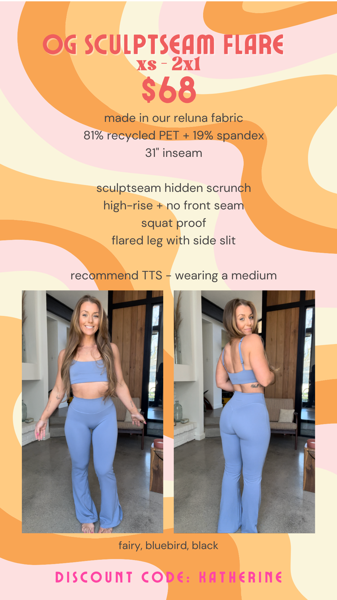 paragon fitwear : NEW flora collection | discount code : katherine ...