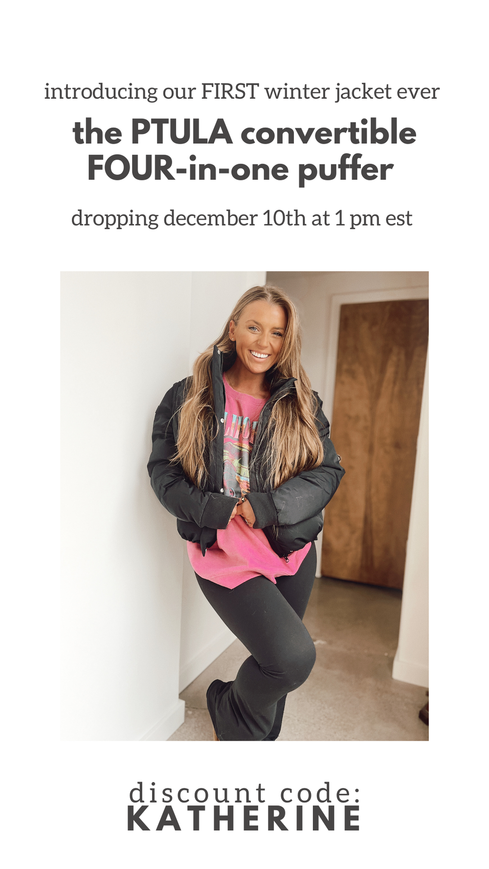 NEW p'tula active 4 in 1 puffer winter jacket + vest — katherineheppner.com