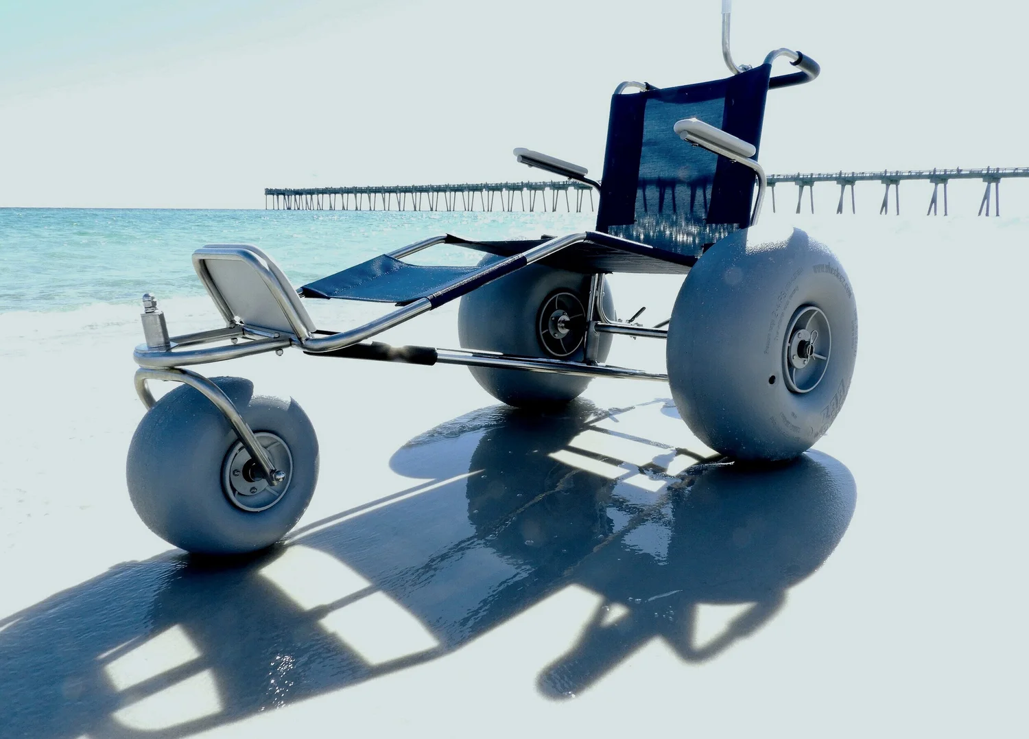EZ Roller Floating Wheelchair — DeBug Beach Wheelchairs