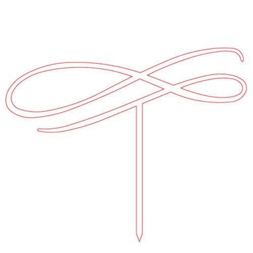 Cake Topper — Layered Paper Art - Laser Cut