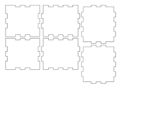 * Cuttle Templates * — Layered Paper Art - Laser Cut