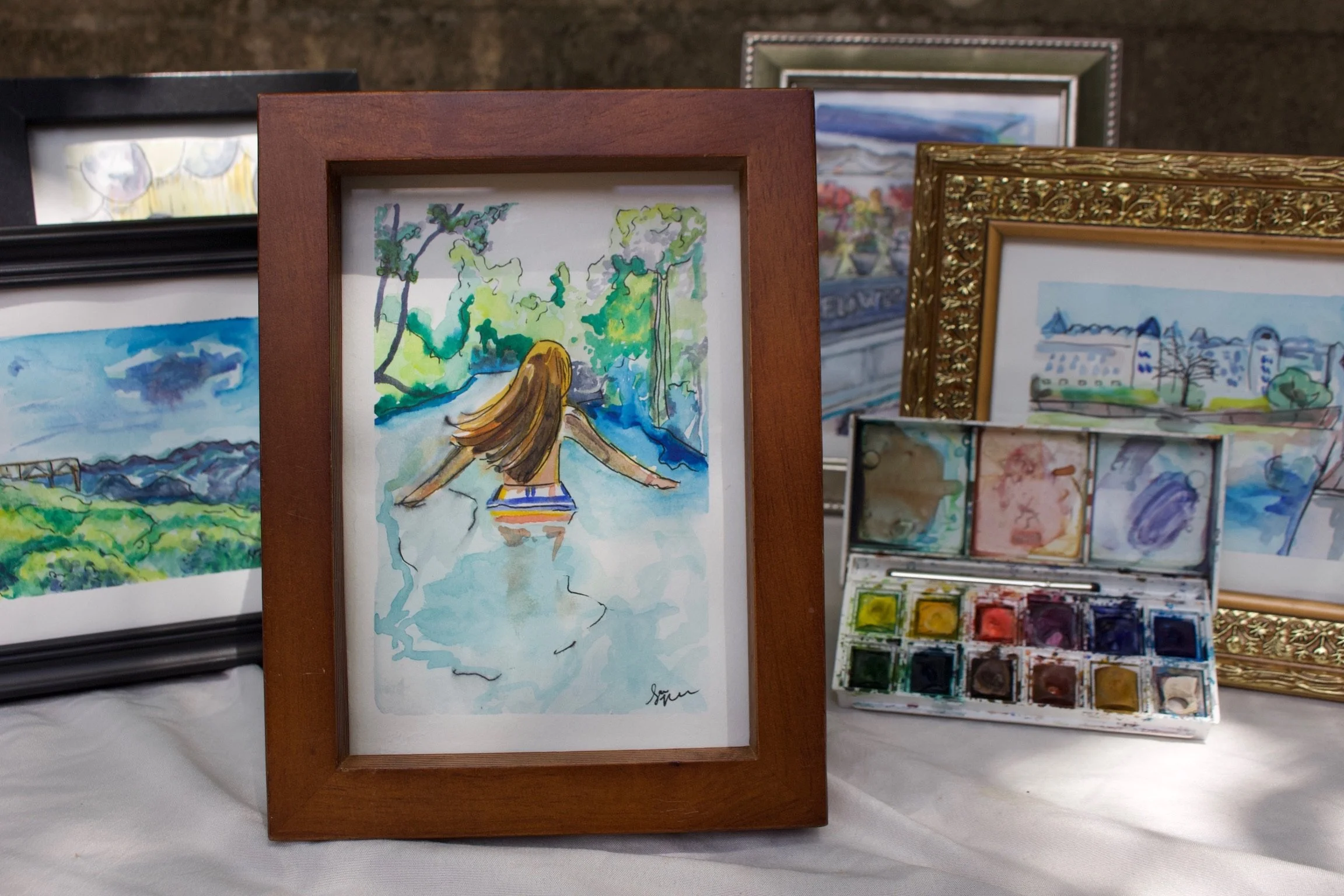 Sam Nelson Art - Live Wedding Painting & Custom Artwork