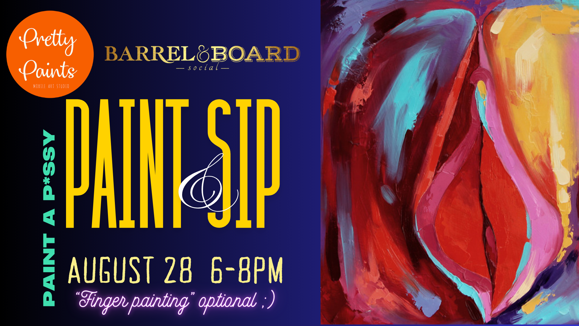 UPCOMING EVENTS — Pretty Paints Party