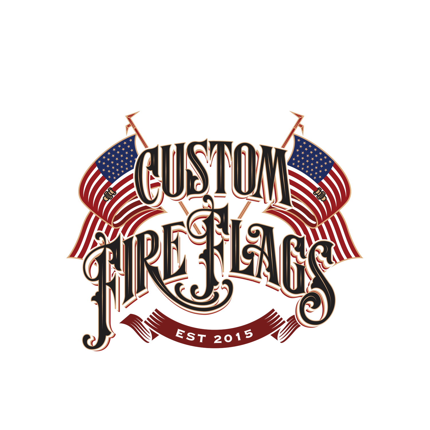 Custom Fire Flags - For Firefighters & First Responders