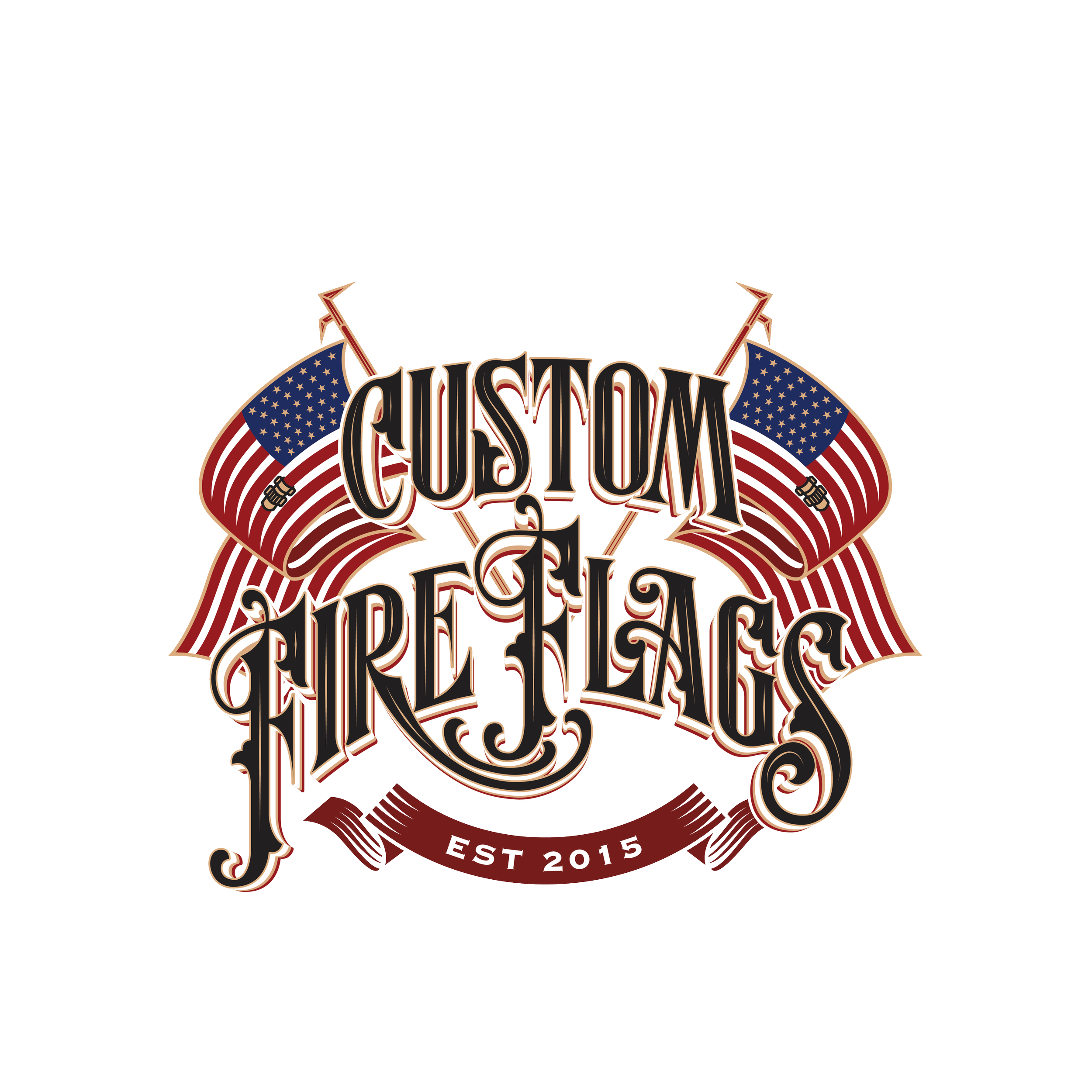 Custom Fire Flags - For Firefighters & First Responders