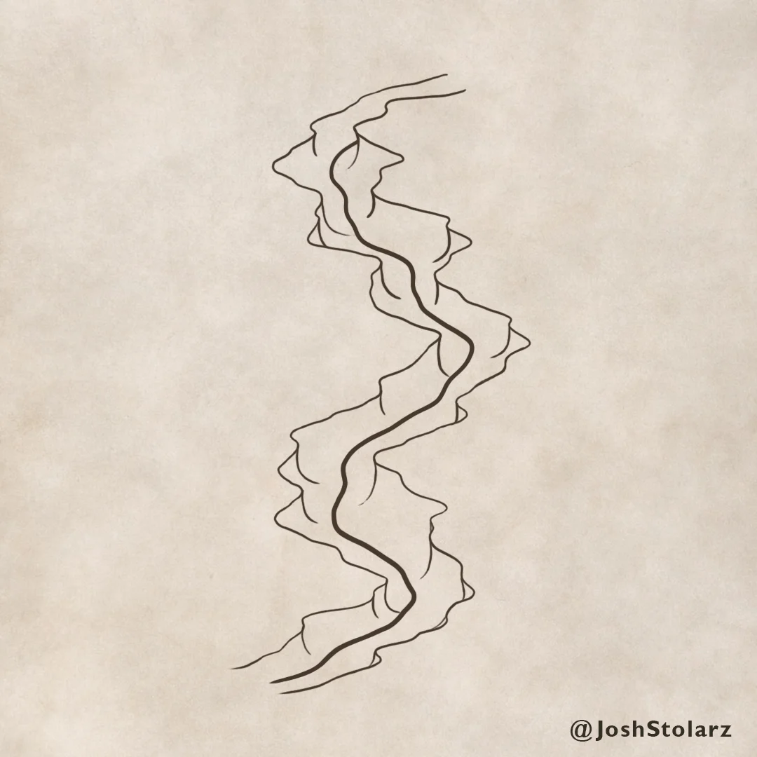How to Draw a Canyon — Map Effects