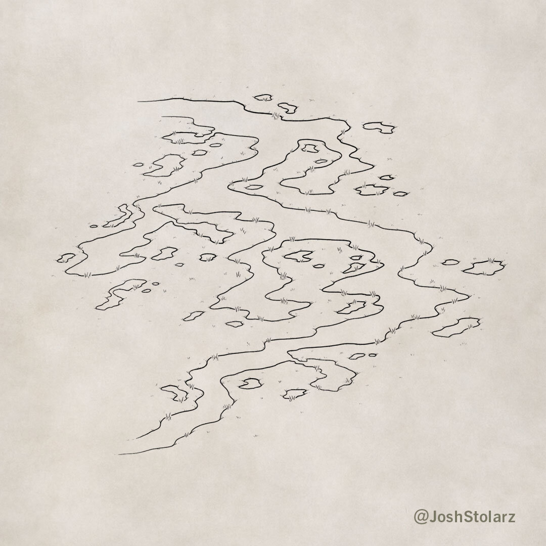 How to Draw a Marsh — Map Effects