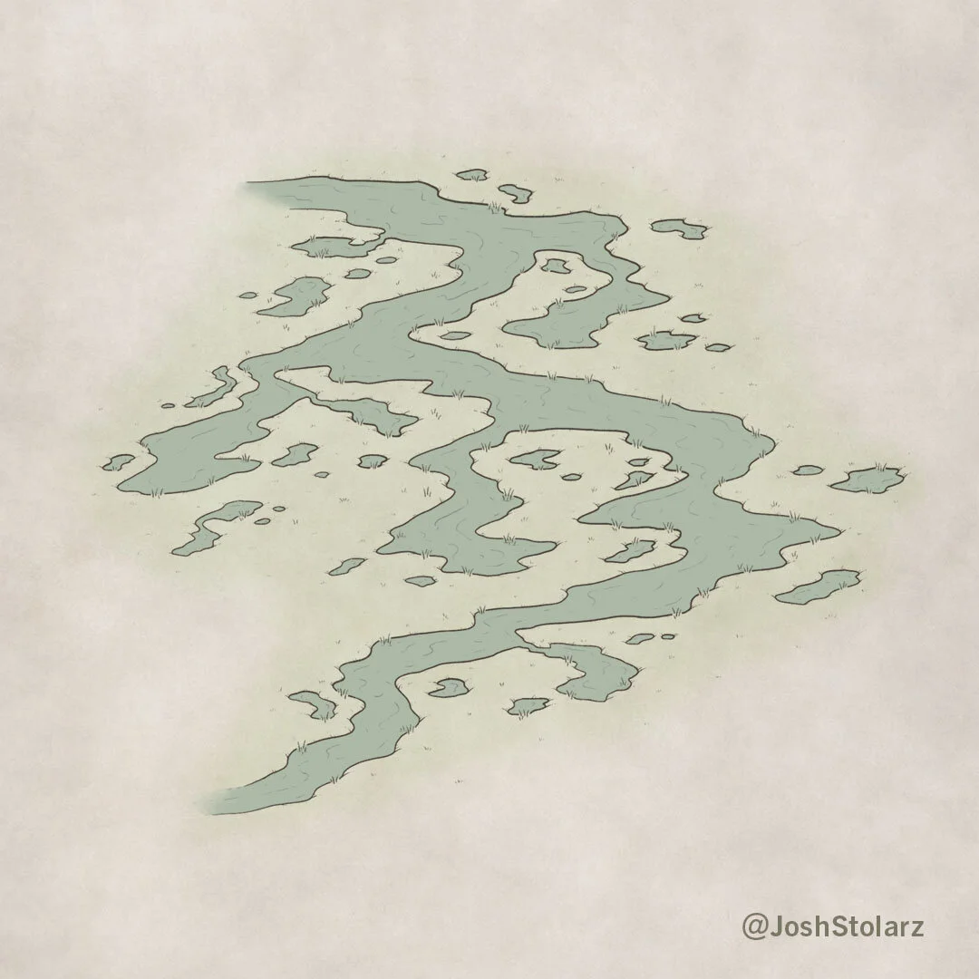 How to Draw a Marsh — Map Effects