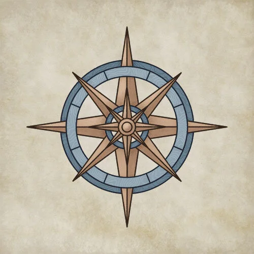 How to Draw a Compass — Map Effects