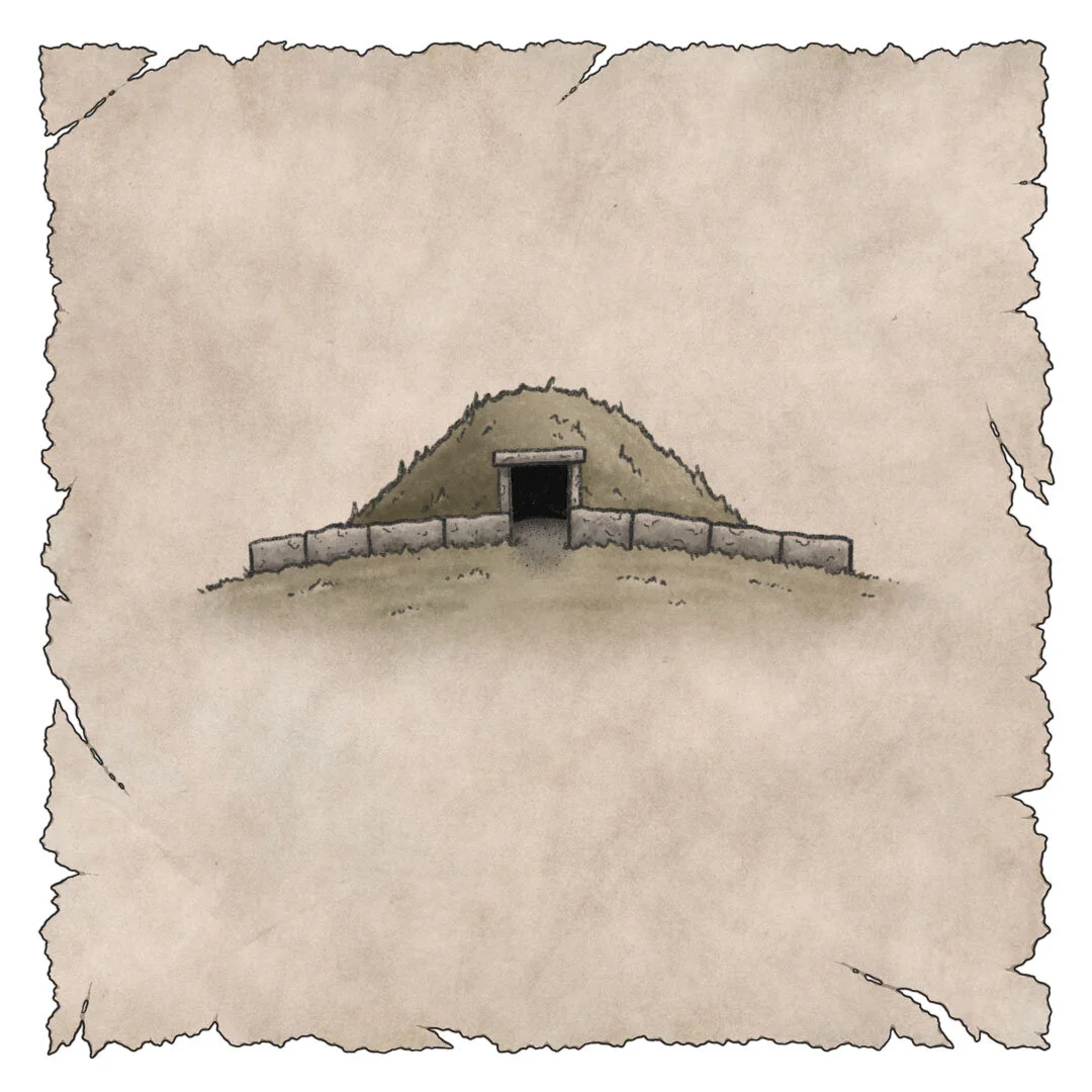 How to Draw a Barrow On Your Map — Map Effects