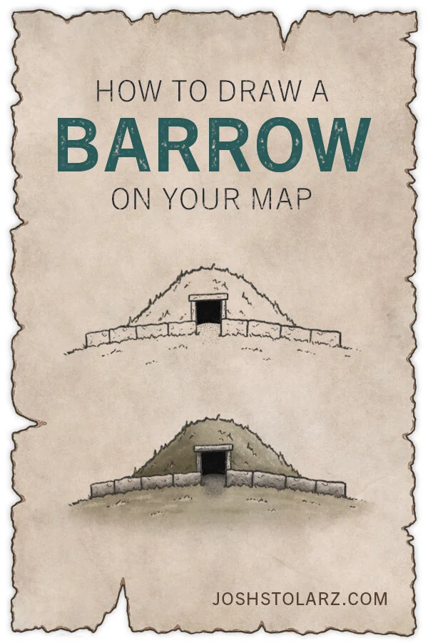 How to Draw a Barrow On Your Map — Map Effects