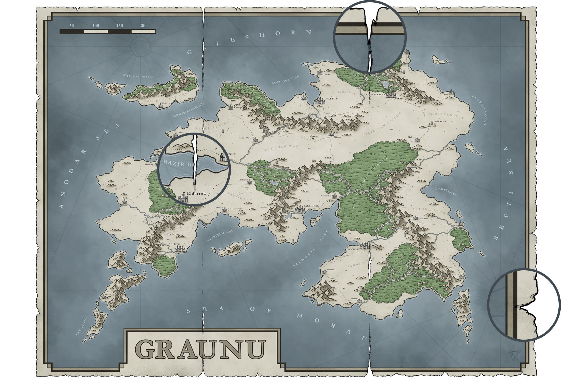 Ancient Borders — Map Effects