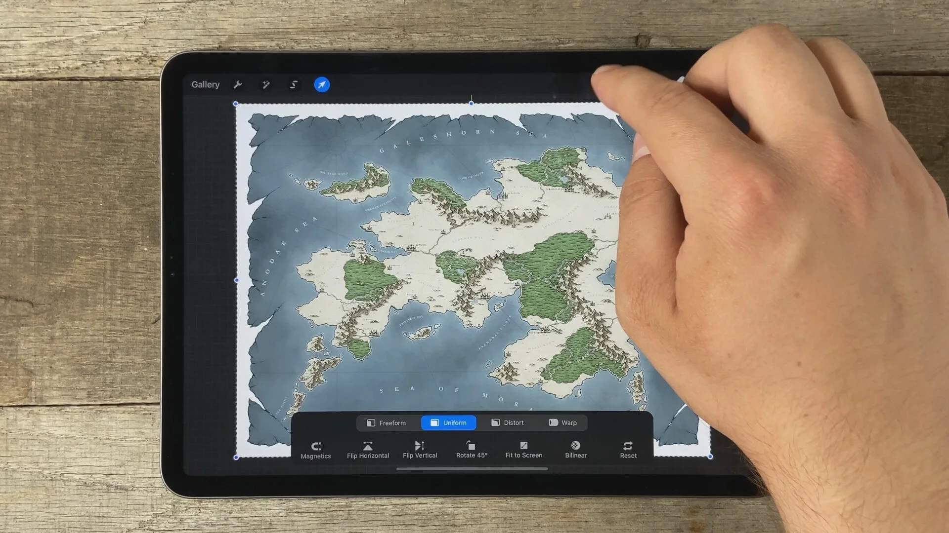 Ancient Borders — Map Effects