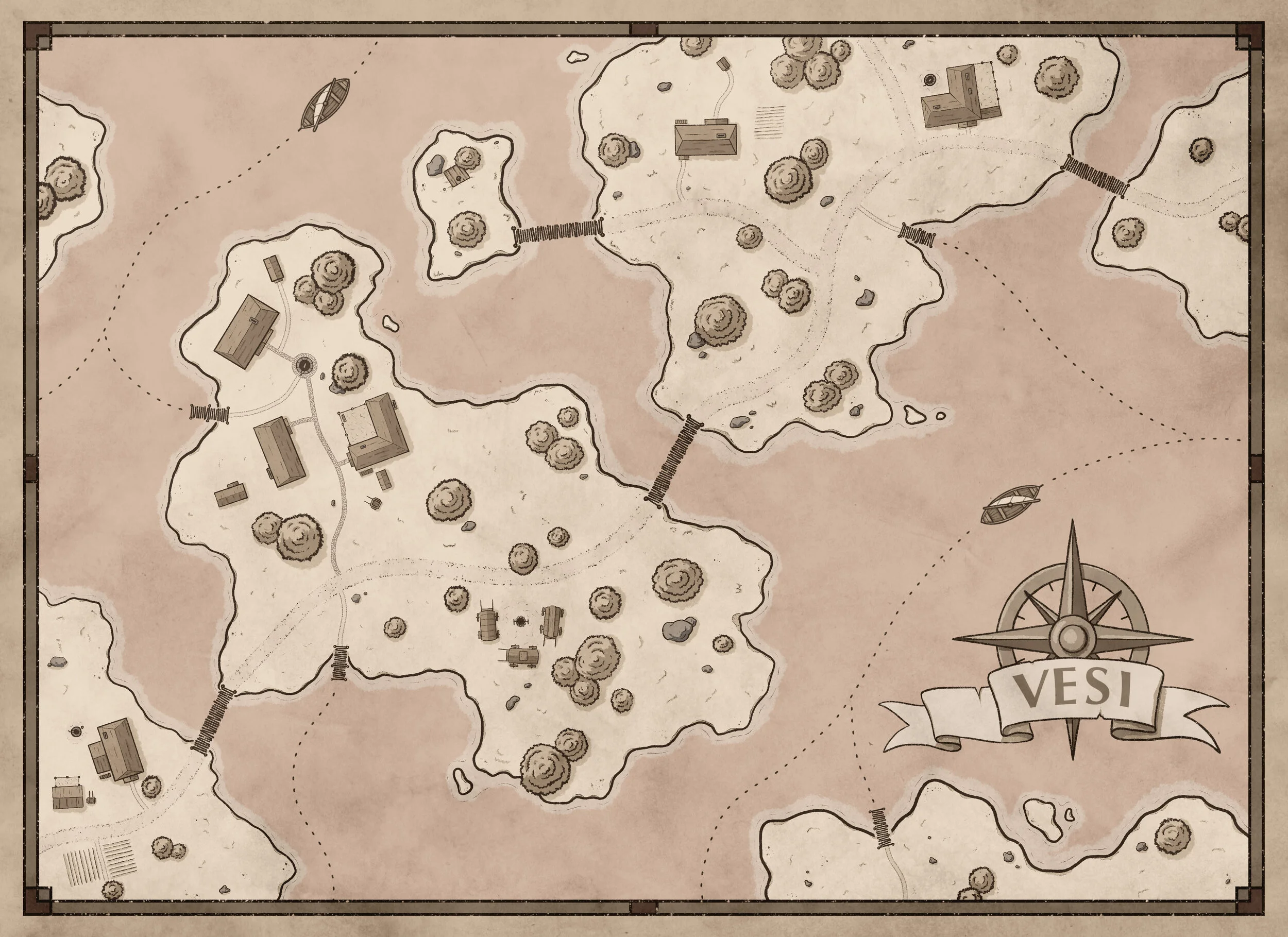 Wandering Bard Path Brushes — Map Effects