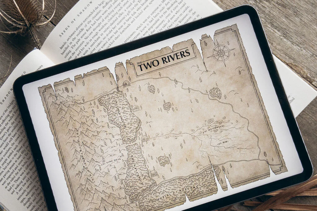 The Two Rivers Map | The Process — Map Effects
