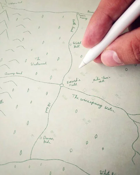 The Two Rivers Map | The Process — Map Effects