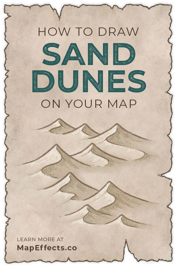 How to Draw Sand Dunes — Map Effects