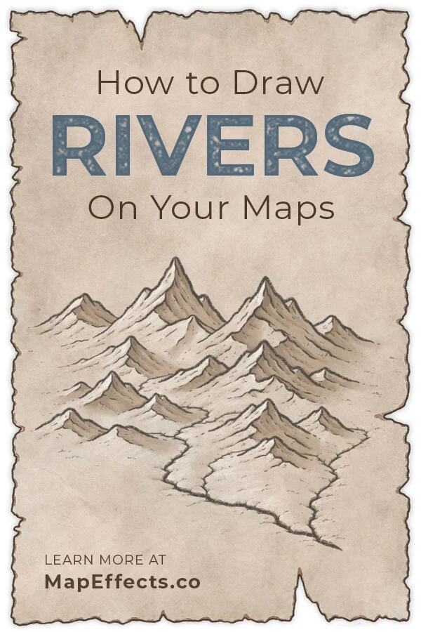 How to Draw Rivers On Your Fantasy Map — Map Effects