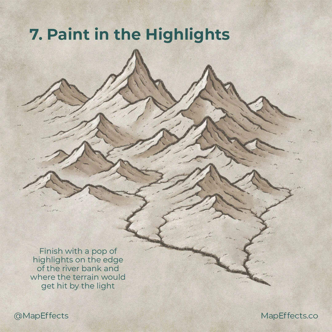 How to Draw Rivers On Your Fantasy Map — Map Effects