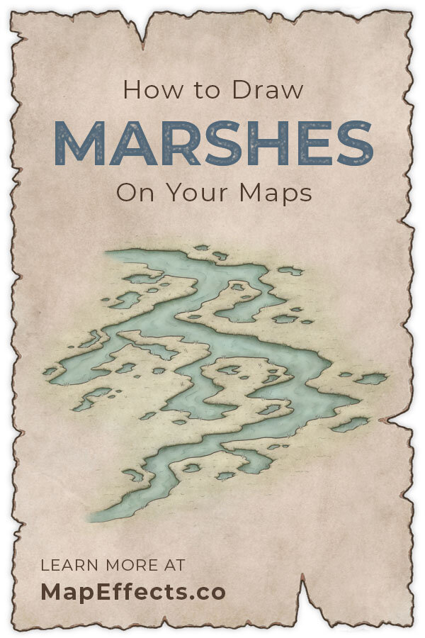 How to Draw a Marsh — Map Effects