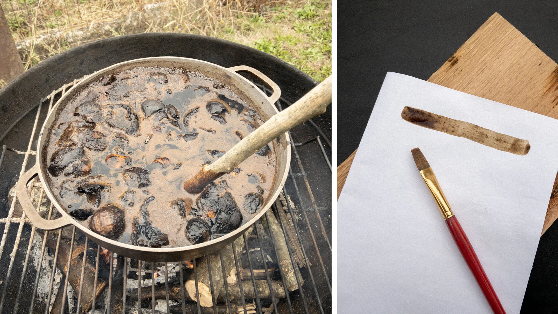 Making Your Own Ink From Walnuts — Map Effects