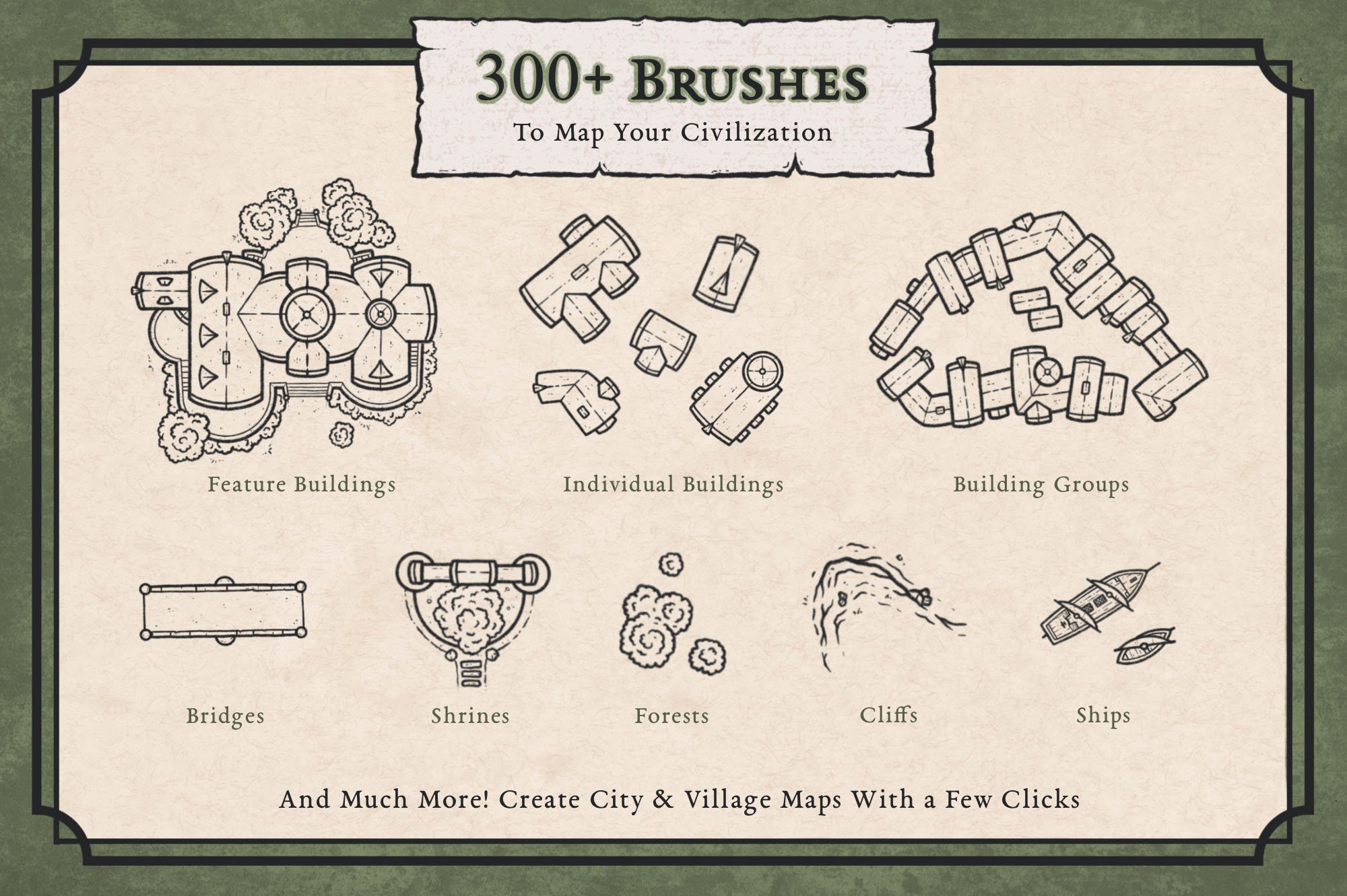 Fantasy City Map Builder — Map Effects