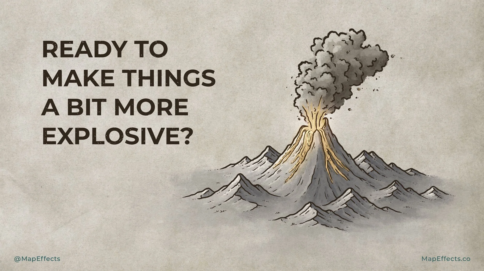 How to Draw a Volcano On Your Fantasy Maps — Map Effects