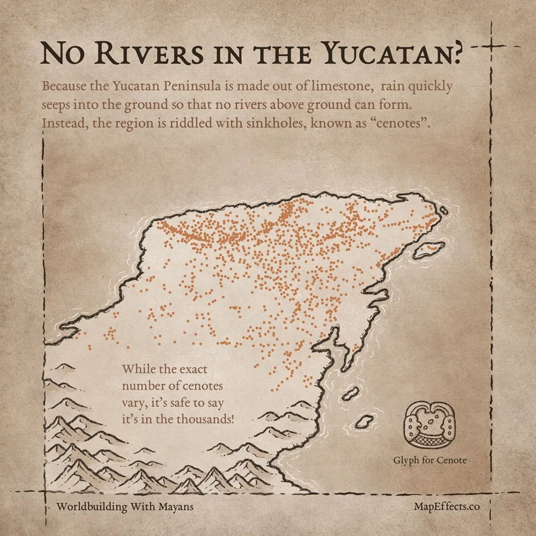 Portals To The Underworld Worldbuilding With Mayans — Map Effects
