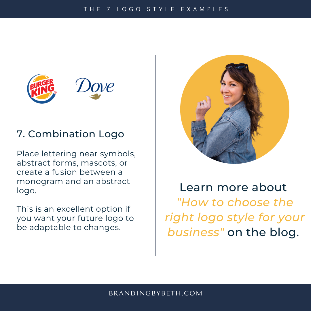 How to choose the right logo style for your brand design — Branding By Beth