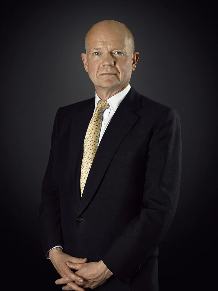 William Hague Portrait Sitting — Rory Lewis Photographer Headshots ...