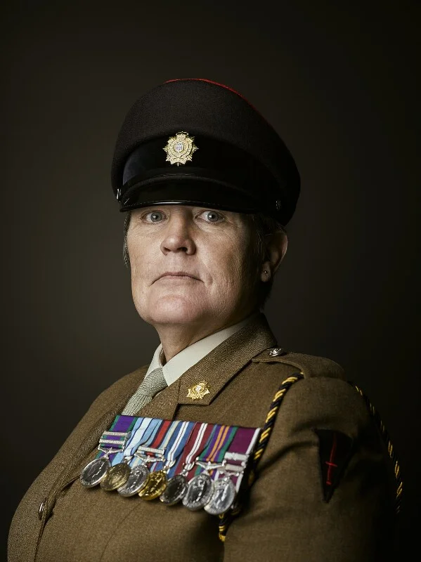 British Army Soldier, Warrant Officer Class 2 Deborah Penny Portrait ...