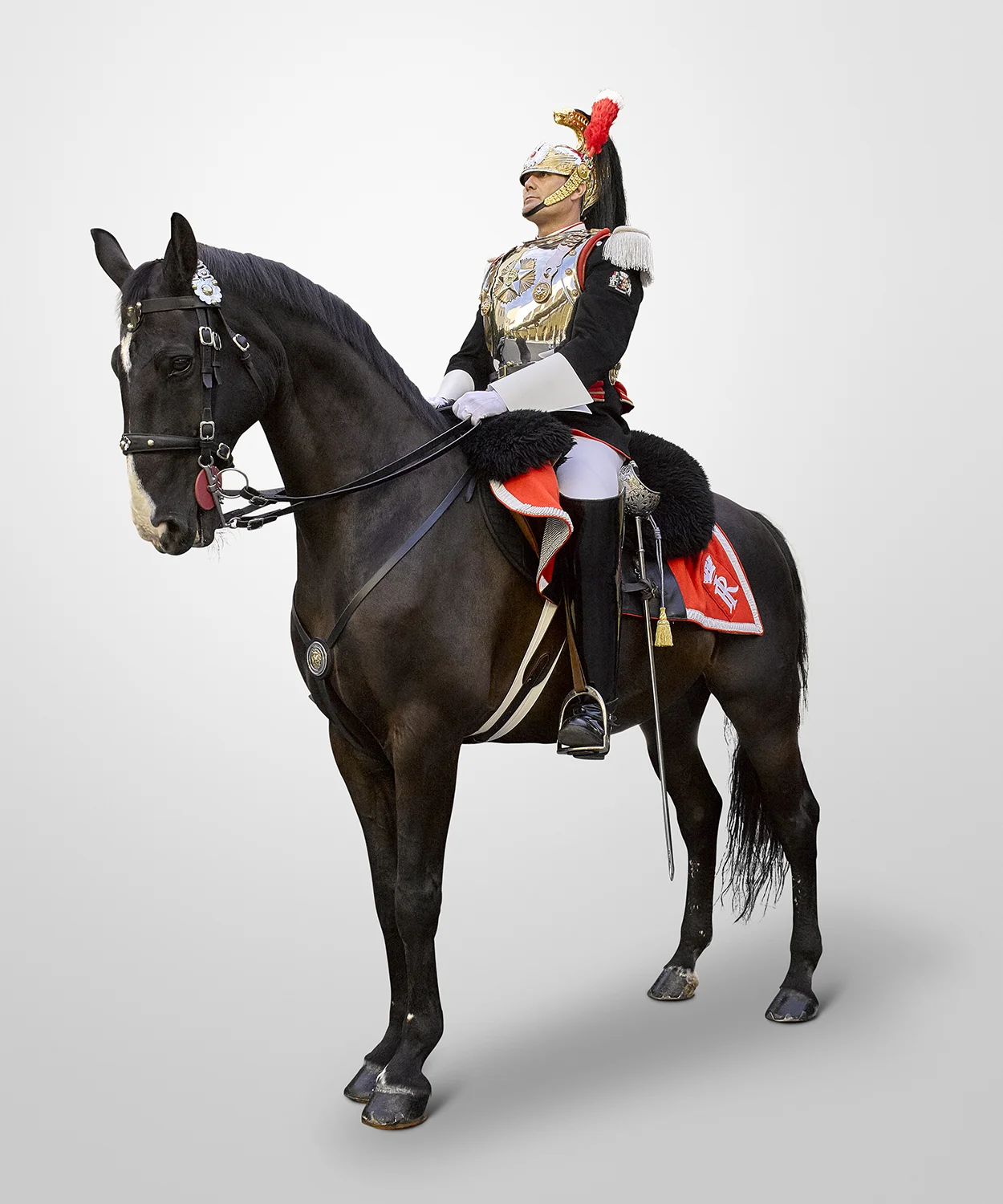Reggimento Corazzieri (The Cuirassiers' Regiment) Rome Portrait ...