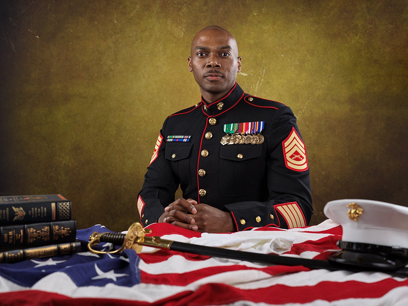 Gunnery Sergeant Marcus Lewis, U.S. Marine Corps — Rory Lewis ...