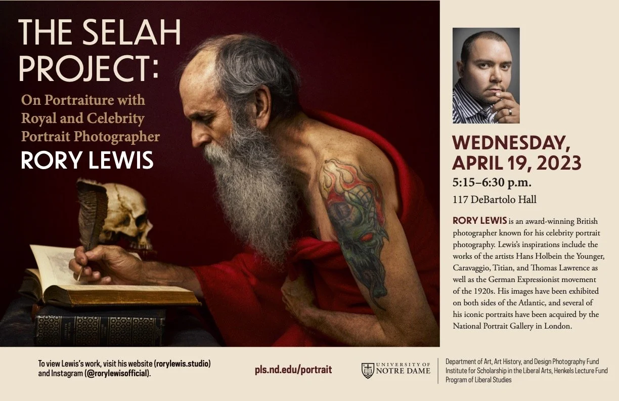 Notre Dame Rory Lewis (Selah) Guest Lecture April 19th 2023 — Rory ...