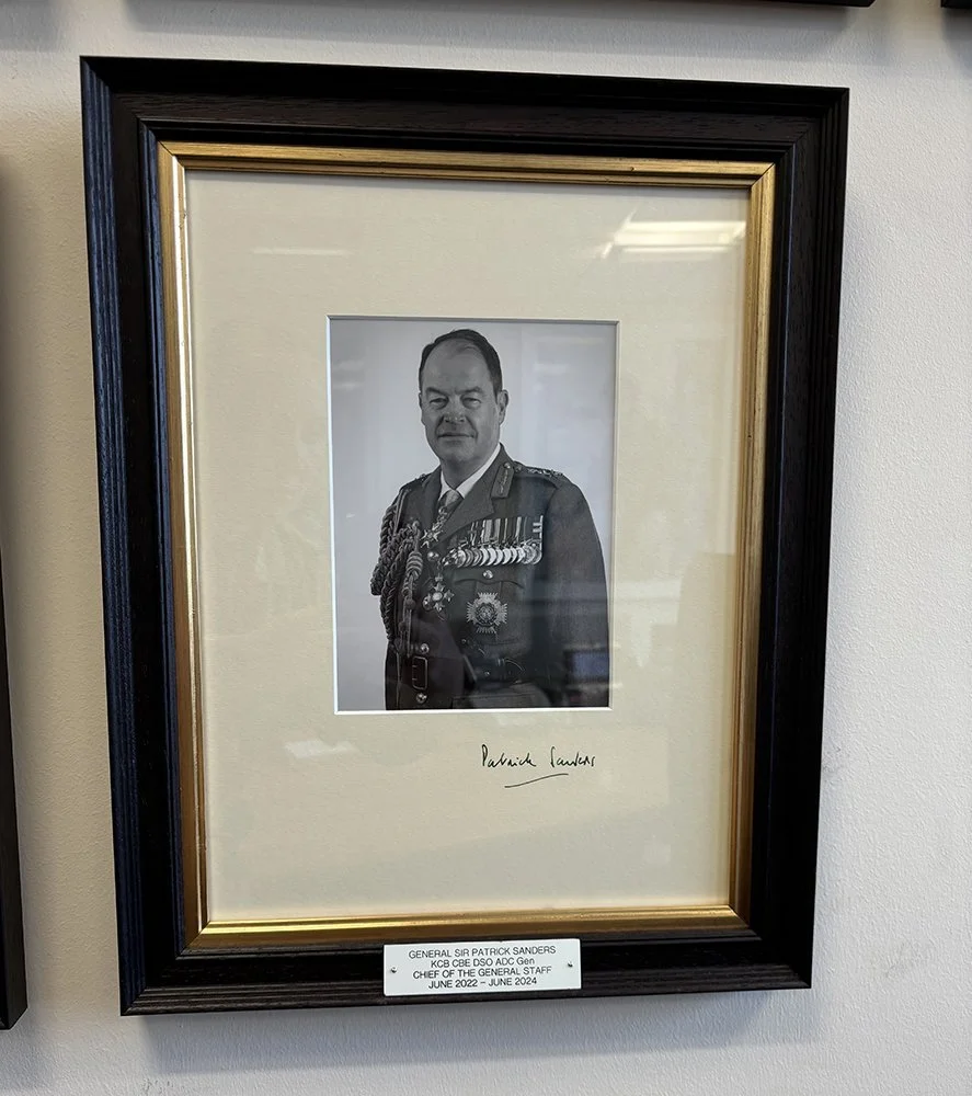 General Sir Patrick Sanders – Portrait Sitting — Rory Lewis Royal ...