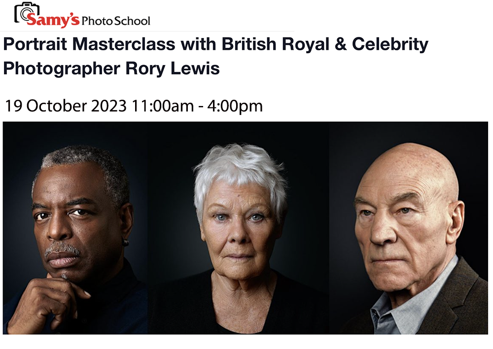 Los Angeles Portrait Masterclass with British Royal & Celebrity ...
