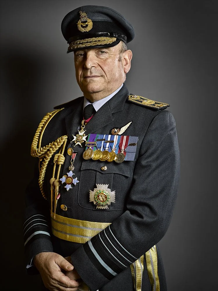 Air Chief Marshal The Lord Peach Portrait London The Sword of Mercy ...
