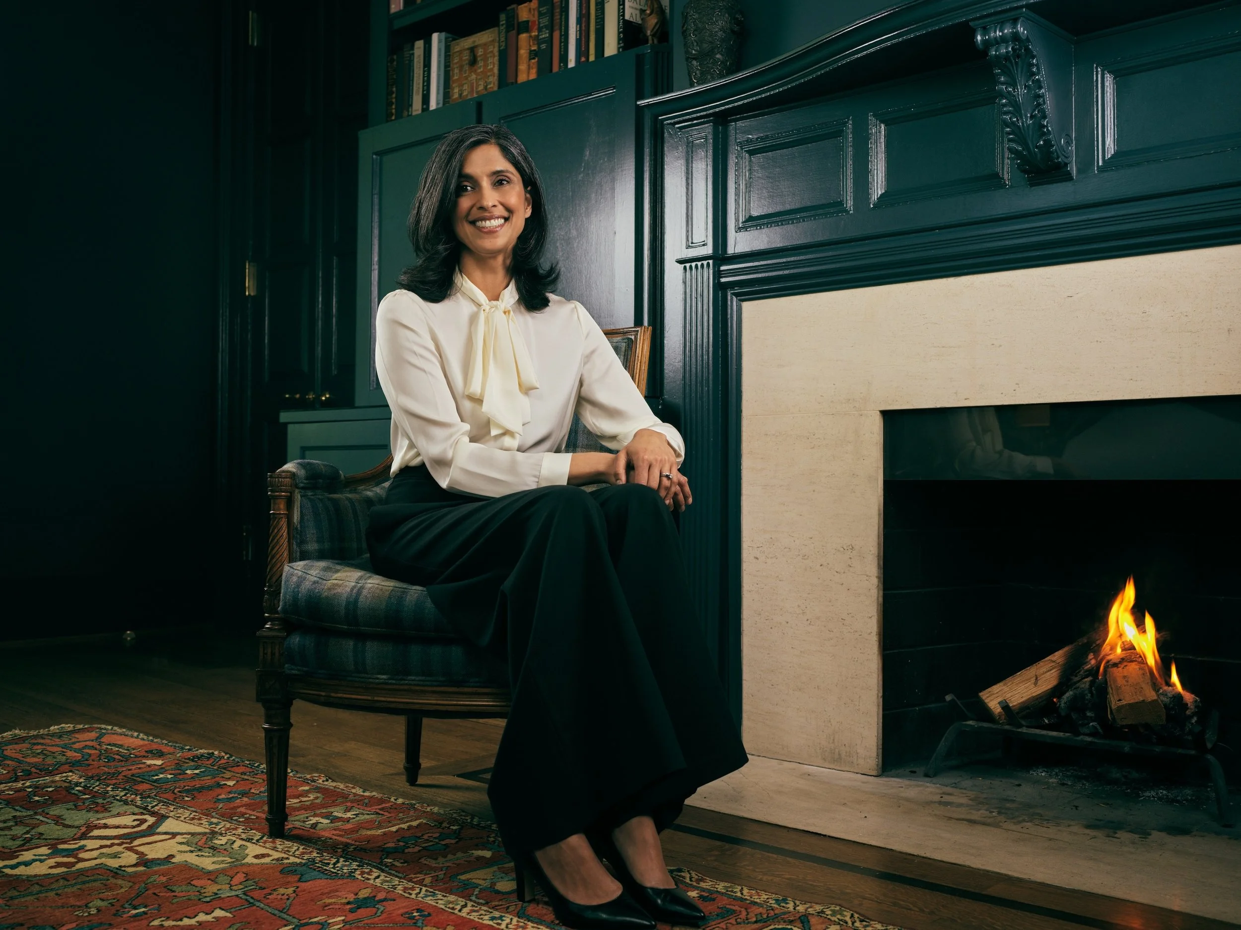 Portraits in Power: Usha Vance for The Free Press — Rory Lewis ...