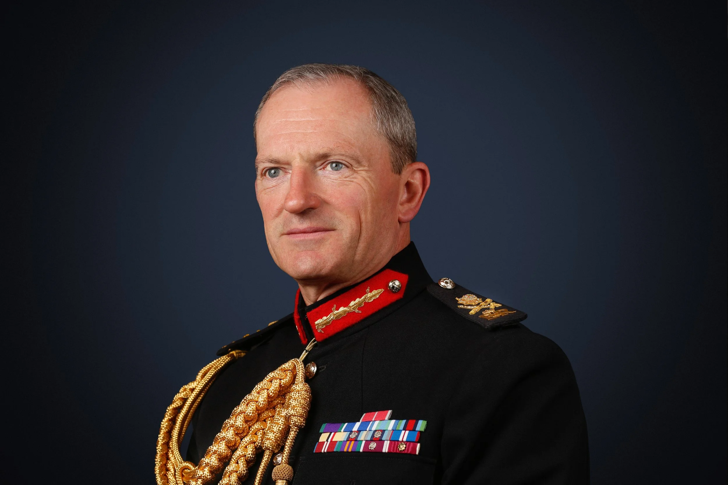 Major General Chris Ghika CBE – Portrait Sitting — Rory Lewis ...