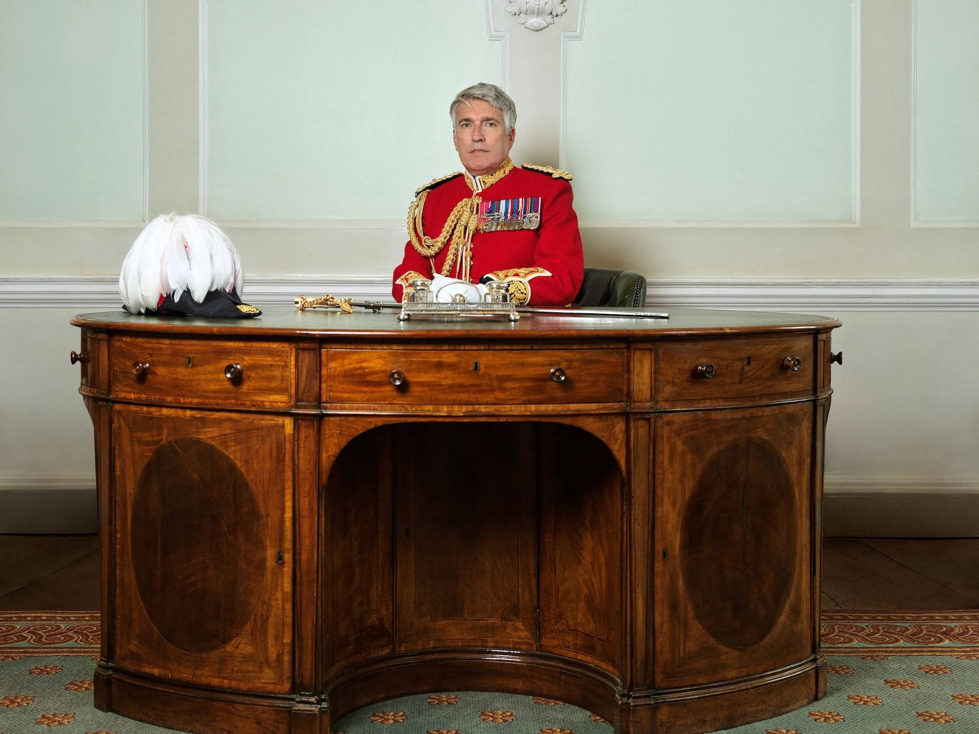 Major General James Bowder OBE – Portrait Sitting — Rory Lewis ...