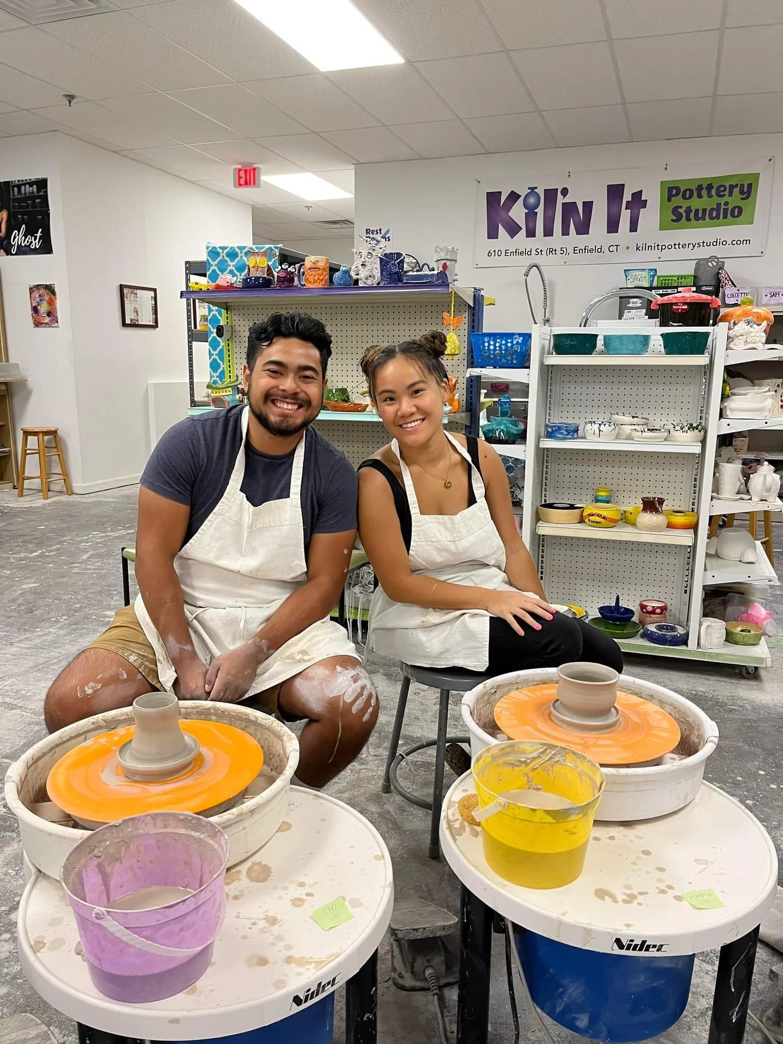 Pottery Wheel & Sculpting Workshops — Kil'n It Pottery Studio
