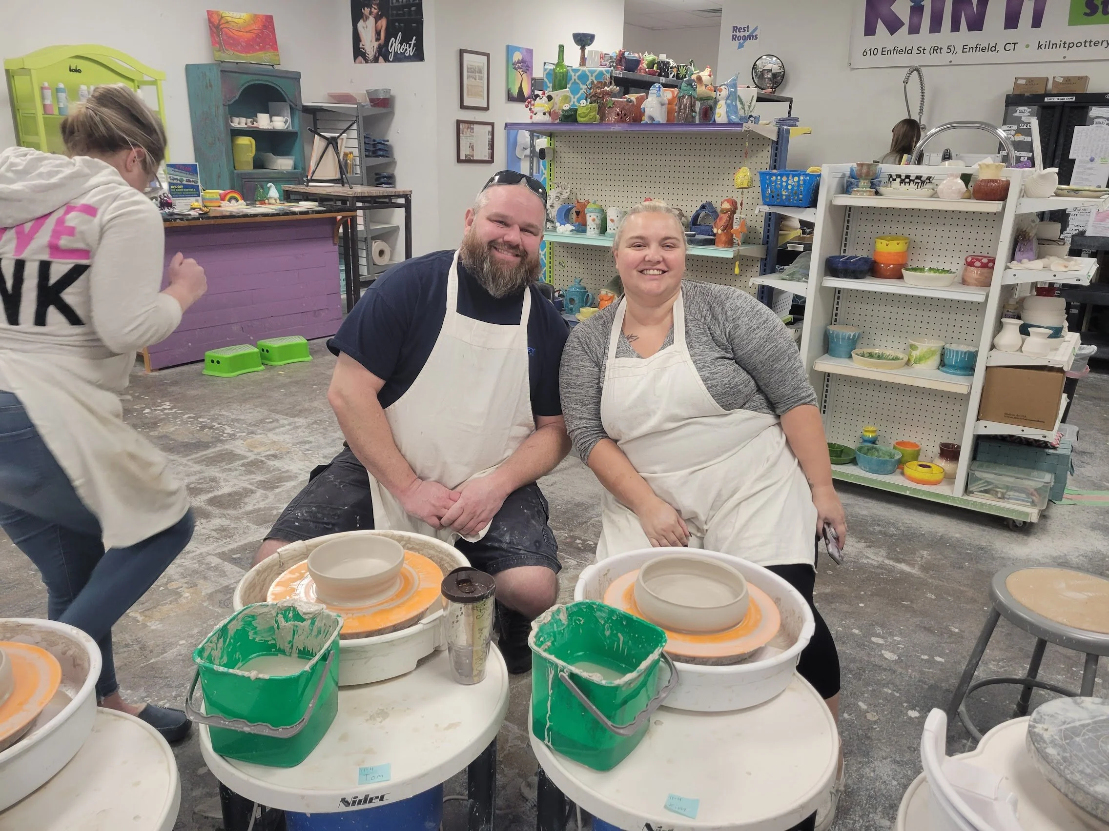Pottery Wheel & Sculpting Workshops — Kil'n It Pottery Studio