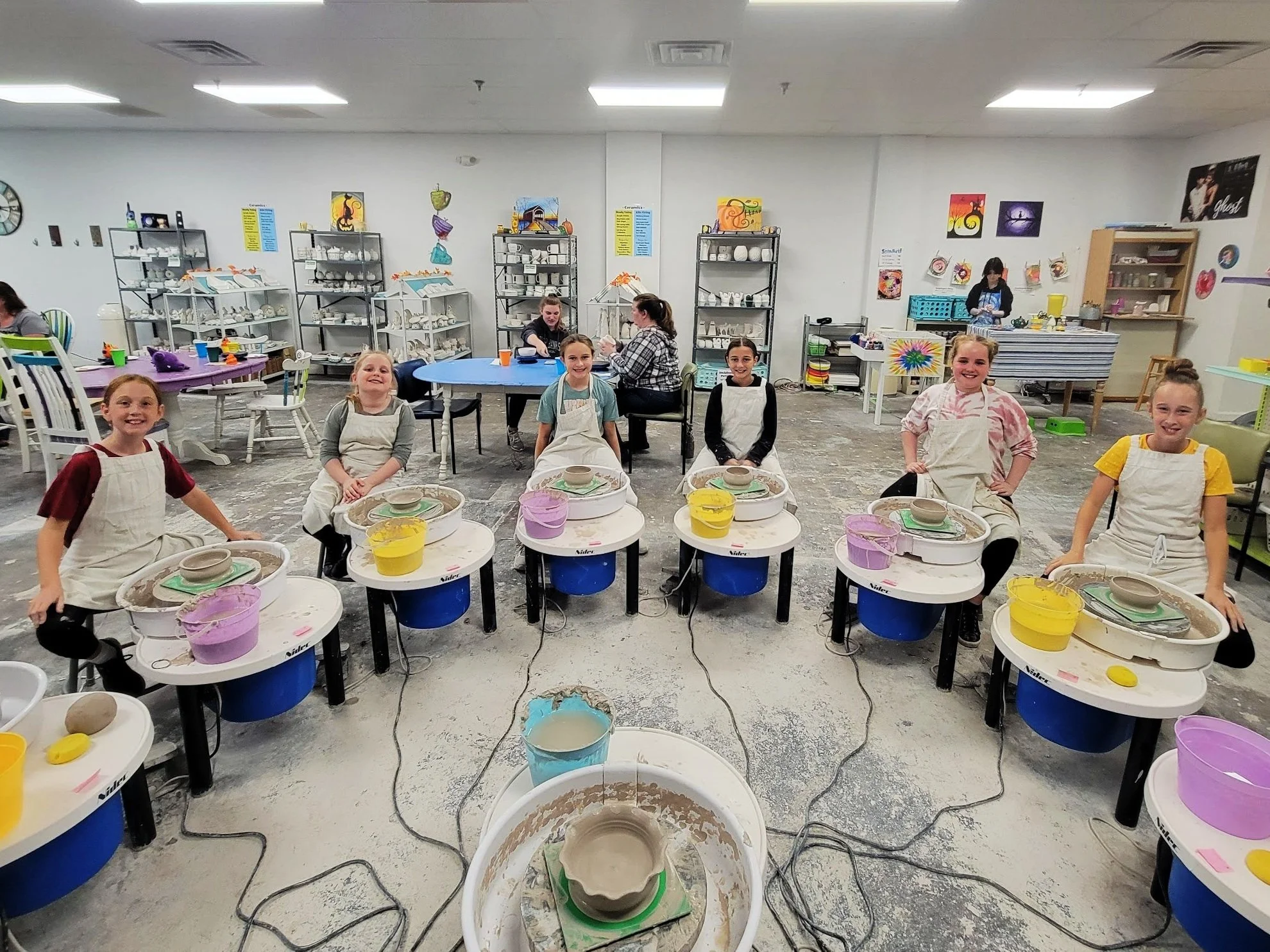 Pottery Wheel & Sculpting Workshops — Kil'n It Pottery Studio