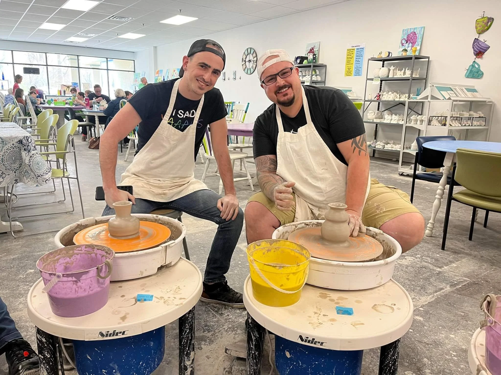 Pottery Wheel & Sculpting Workshops — Kil'n It Pottery Studio